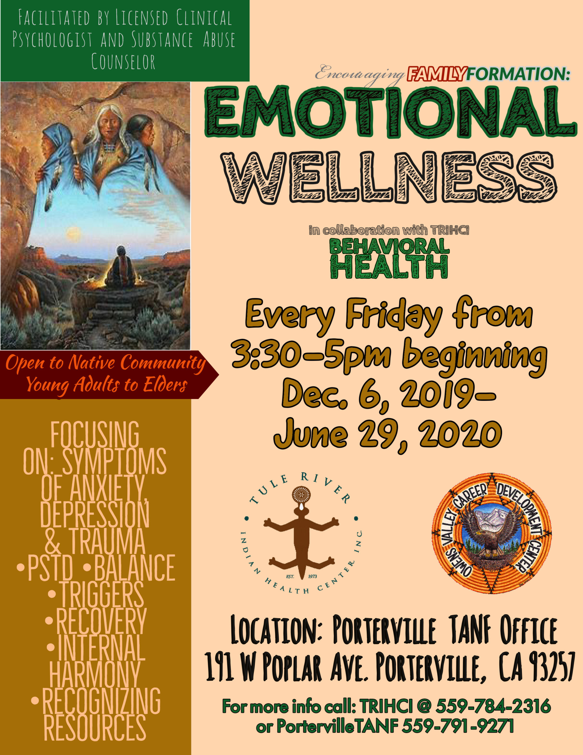 Emotional Wellness Flyer – Tule River Indian Health Center, Inc.